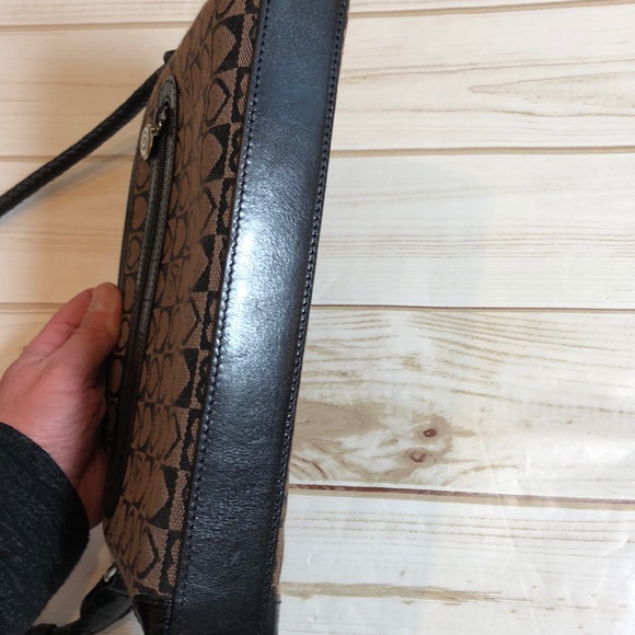 Brighton | Bags | Brighton Black And Brown Signature And Heart Bag ...